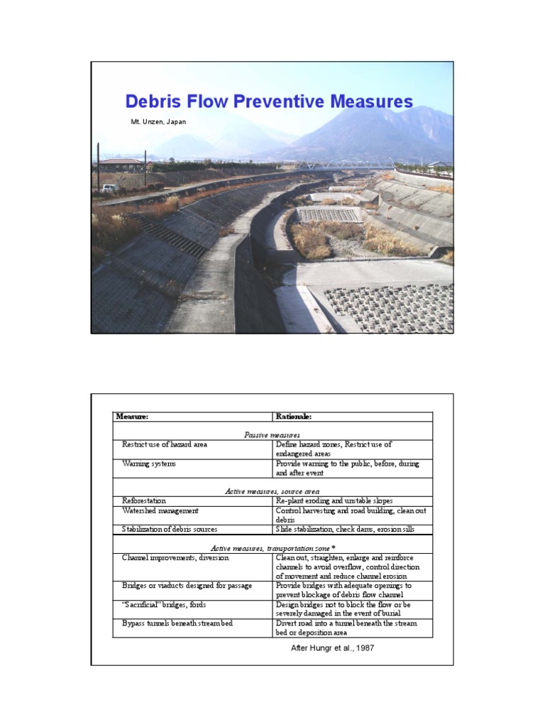 Debris Flow | PDF | Erosion | Levee