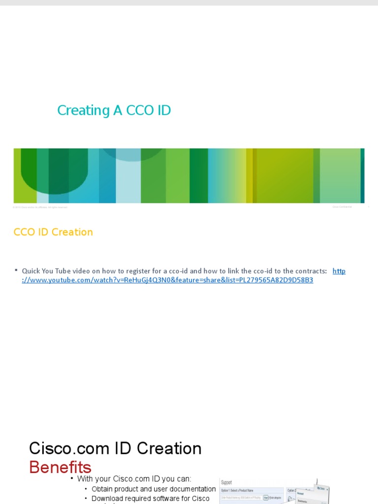 How To Create A Cco Id | PDF | Cisco Systems | Password