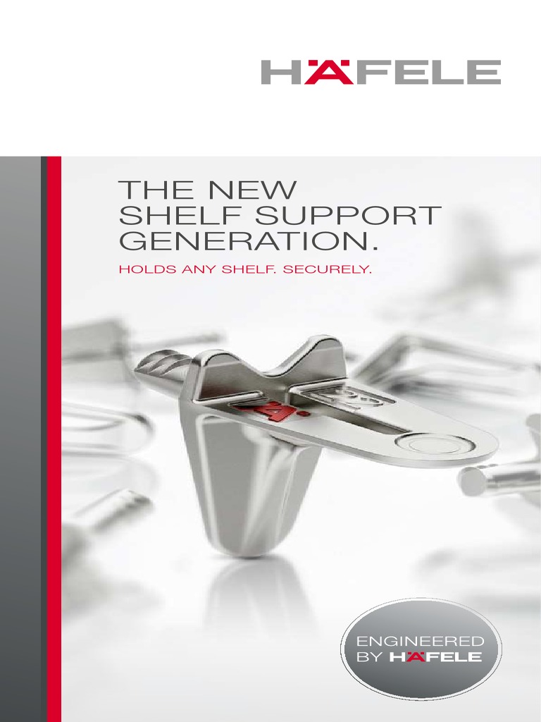 Hafele Shelf Support Systems | PDF | Industrial Processes | Nature