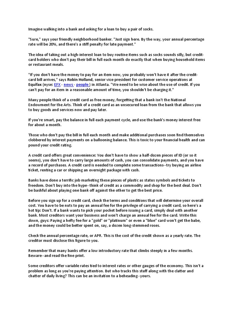 Equifax (Nyse:: EFX News People | PDF | Finance & Money Management | Credit