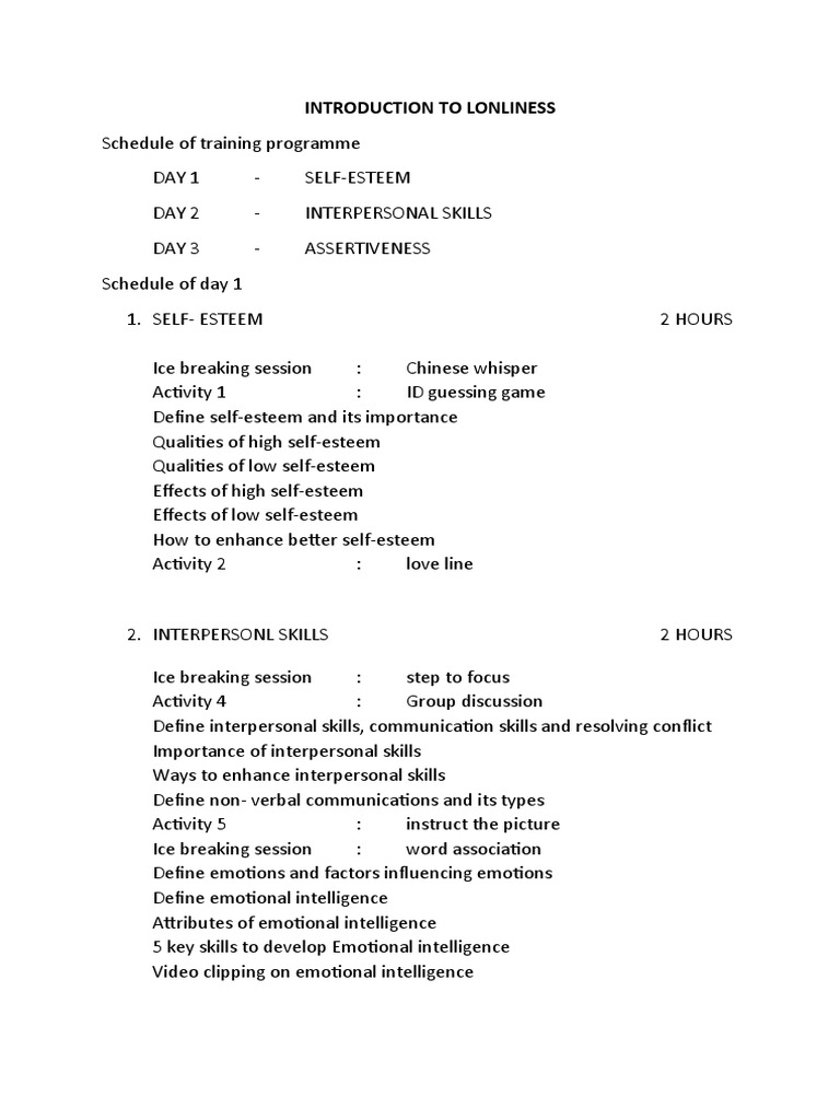 Training Module | PDF