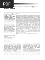 Myeloma VRD Protocol UPTODATE | PDF | Chemotherapy | Multiple Myeloma