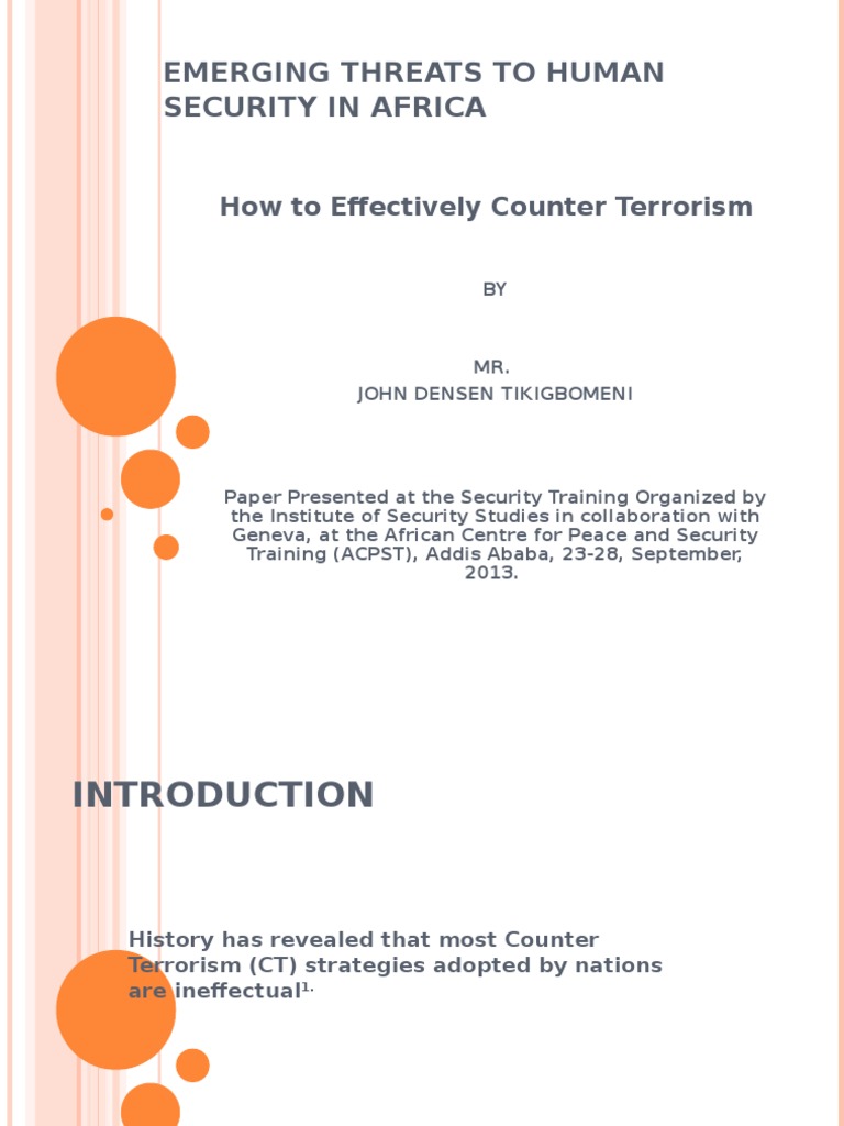How To Effectively Counter-Terrorism | PDF | Counter Terrorism | Warfare