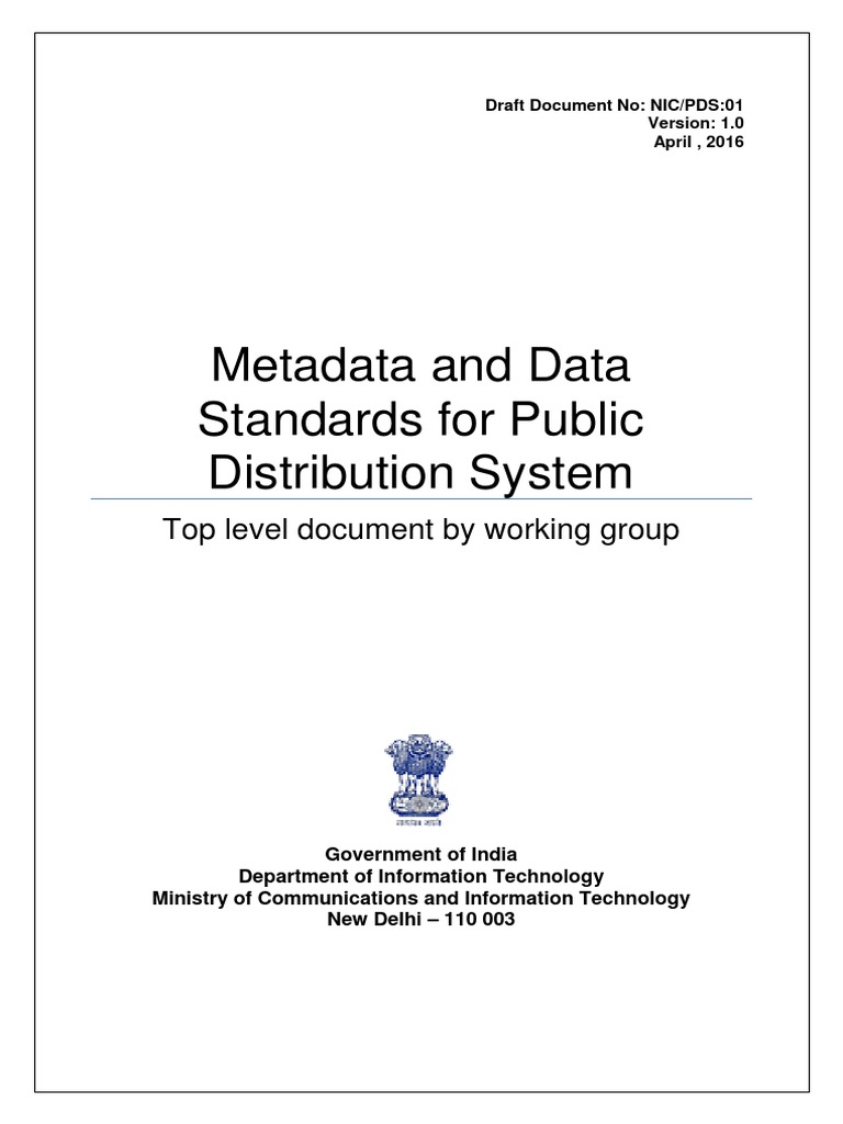 PDS Metadata | PDF | Metadata | Computing
