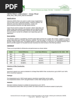 Price LFDC Laminar Flow Diffuser With Hepa Filter Submittal | PDF | Length