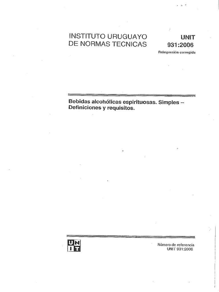 Norma Unit 931 2006 PDF | PDF