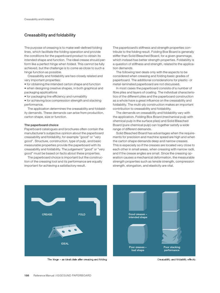 Creasability and Foldability en | PDF | Paperboard | Strength Of Materials