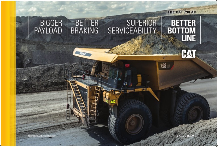 Cat 798 AC Mining Truck Overview | PDF