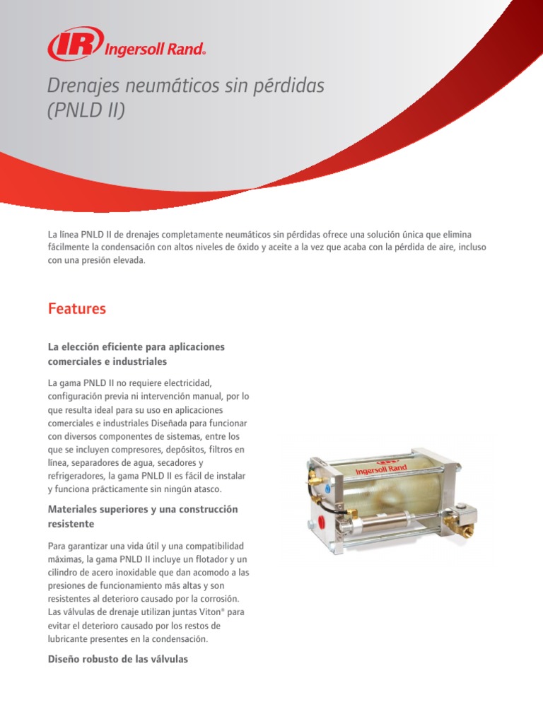 Drenajes Neumáticos Sin Pérdidas (PNLD II) | PDF | Neumático | Química