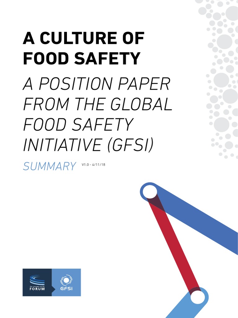 Food Safety Culture Guide by GFSI | PDF | Food Safety | Foods