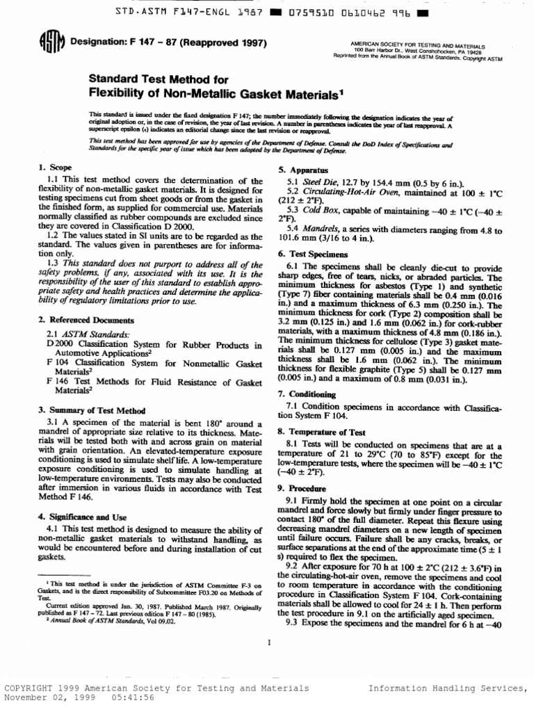 Astm F147 PDF | PDF | Law