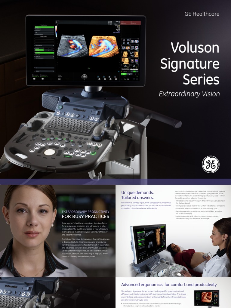 Voluson Signature Series: Extraordinary Vision | Download Free PDF ...
