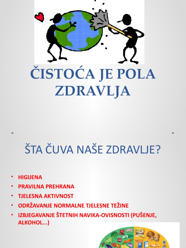Cistoca Je Pola Zdravlja | PDF