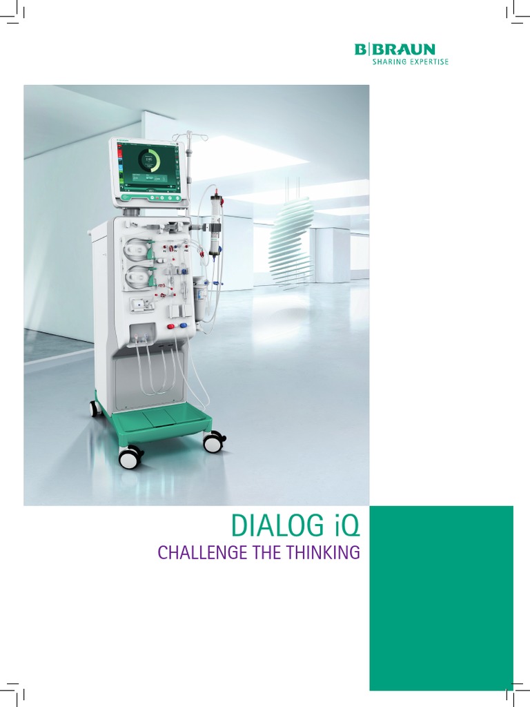 Folleto Dialog Iq PDF | PDF | Diálisis | Especialidades Medicas