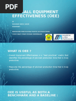 OEE Calculator and Template Guide | PDF
