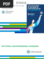 CFA Ethics & Conduct Standards Guide | PDF