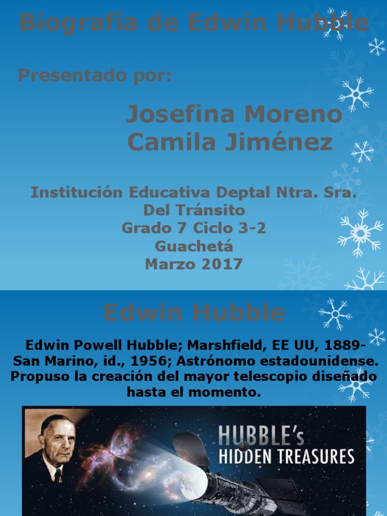 Biografia de Edwin Hubble | PDF