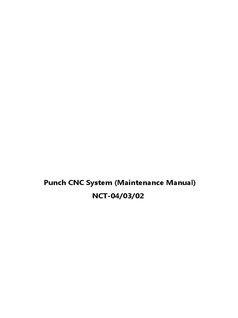 Manual Del Controlador CNC PDF | PDF | Numerical Control | Relay