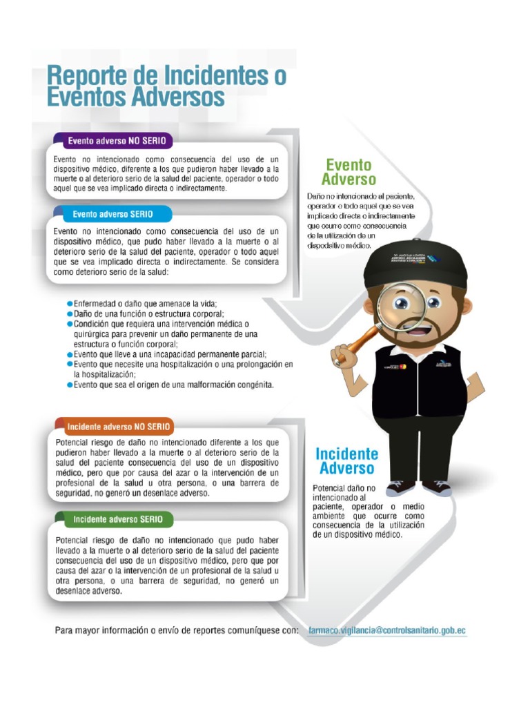 Afiche Evento Adverso | PDF