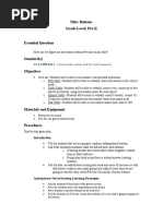 Road Signs Lesson Plan | PDF | Cognition | Learning