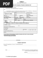 Application for New Voter Registration | PDF | Electoral District ...
