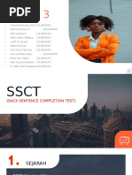 Rangkuman Alat Tes SSCT | PDF | Karier & Perkembangan | Sains & Matematika