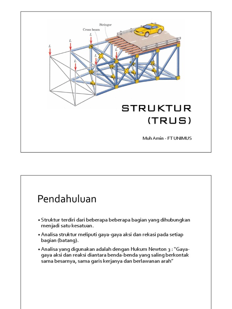 Struktur Trus | PDF