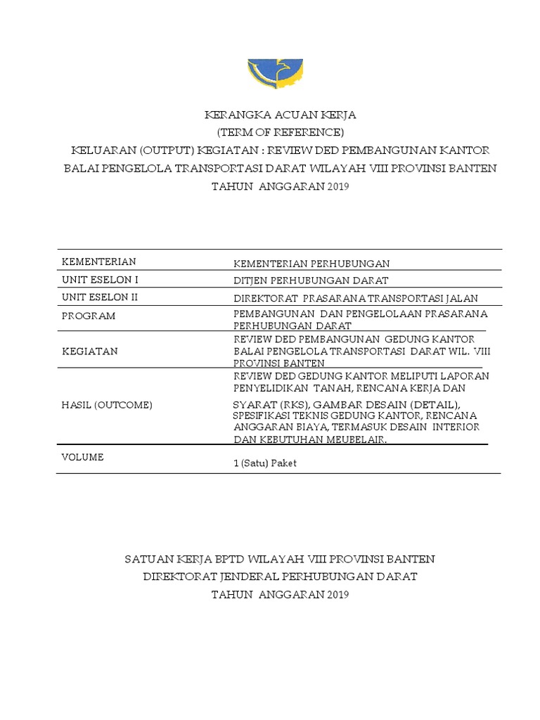 Kak Review Ded Gedung Kantor | PDF