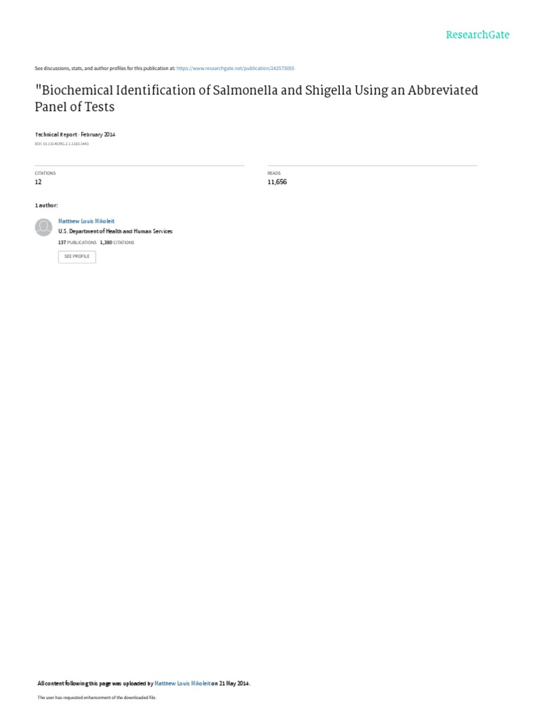 Biochemical - Identification - of - Salmonella - and - Shige 2 PDF ...