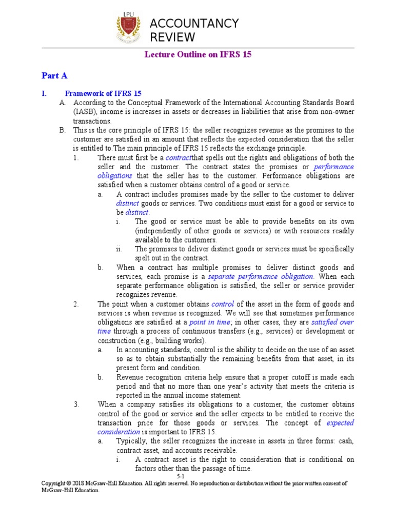 Ifrs 15 | PDF | International Financial Reporting Standards | Franchising