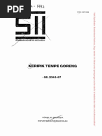 Standar SNI 3751:2018 Tepung Terigu | PDF