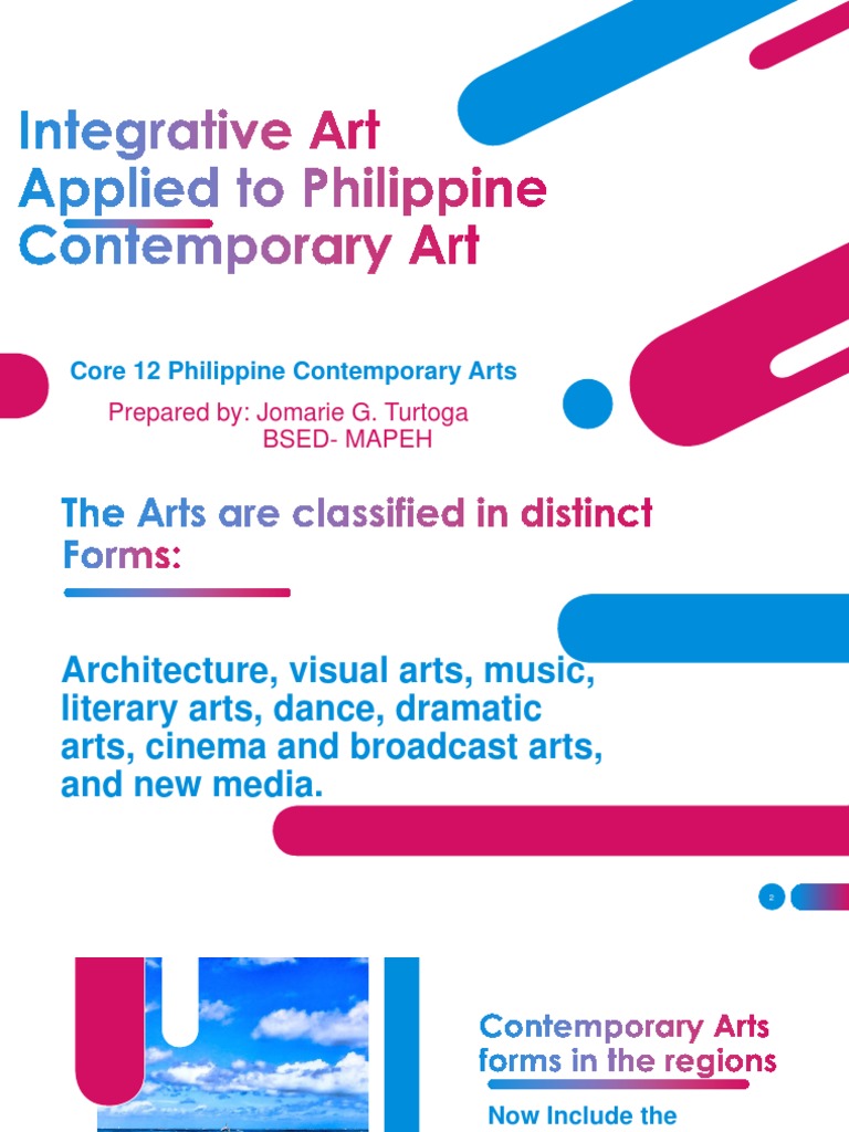 Integrative Art Applied To Philippine Contemporary Arts. | PDF | Dances ...