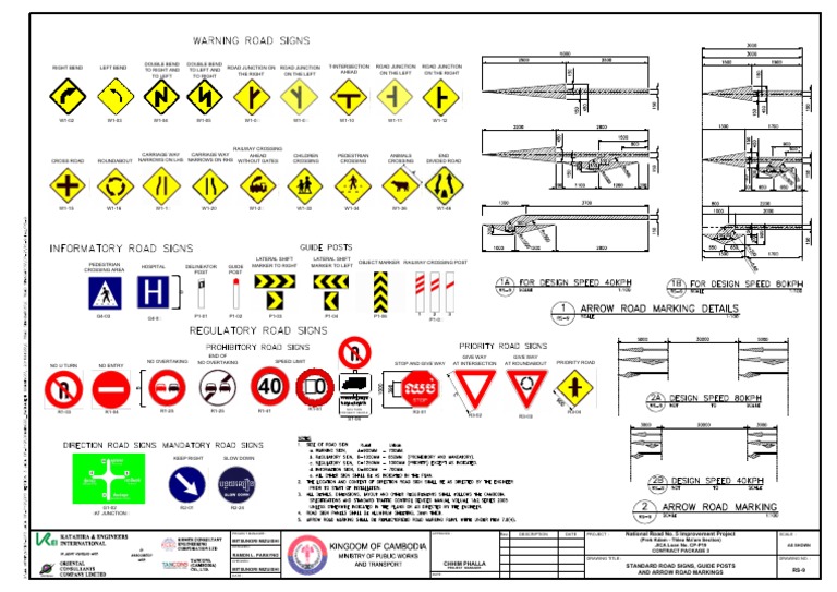 Road Sign & Guide Post PDF | PDF | Transport Safety | Streets And Roads