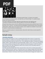 ACE Writing Strategy: Student Handout | PDF | Essays | Communication