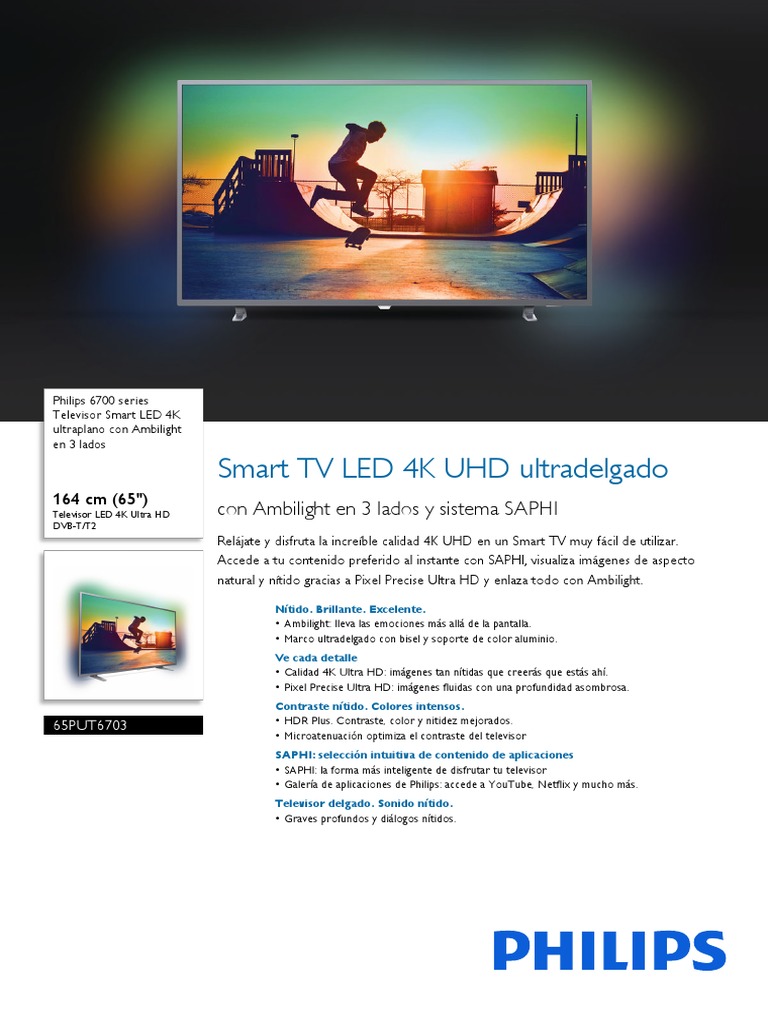 65put6703 57 Pss LSPMX | PDF | Televisión | Imágenes de alto rango dinámico