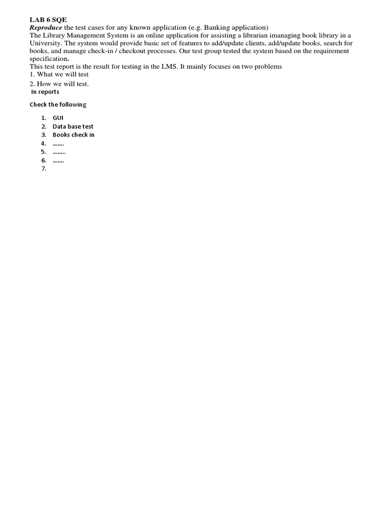 Lab 6 Sqe PDF | PDF Lab 6 Sqe PDF | PDF