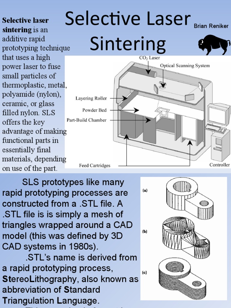 Selective Laser Sintering-BrianReniker | PDF | Chemistry | Secondary ...