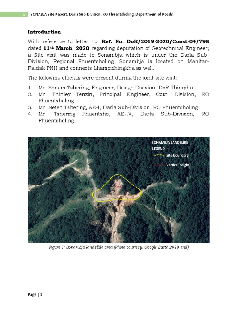 March, 2020 Regarding Deputation of Geotechnical Engineer | Download ...