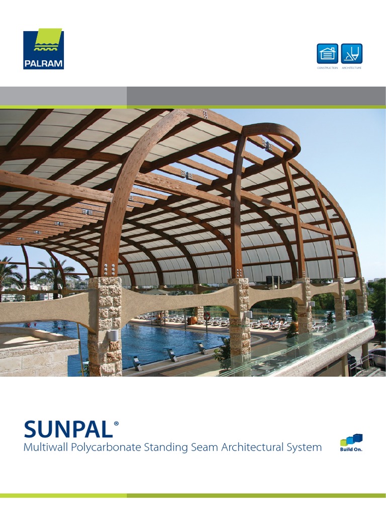 Sunpal: Multiwall Polycarbonate Standing Seam Architectural System ...