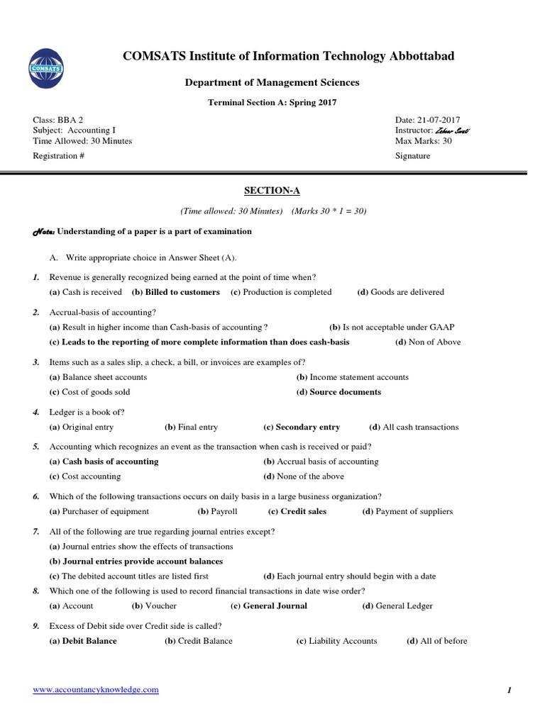 Terminal Sample 2 Solved | PDF | Debits And Credits | Bookkeeping