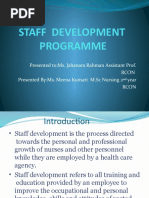 Inservice Education | PDF | Nursing | Learning