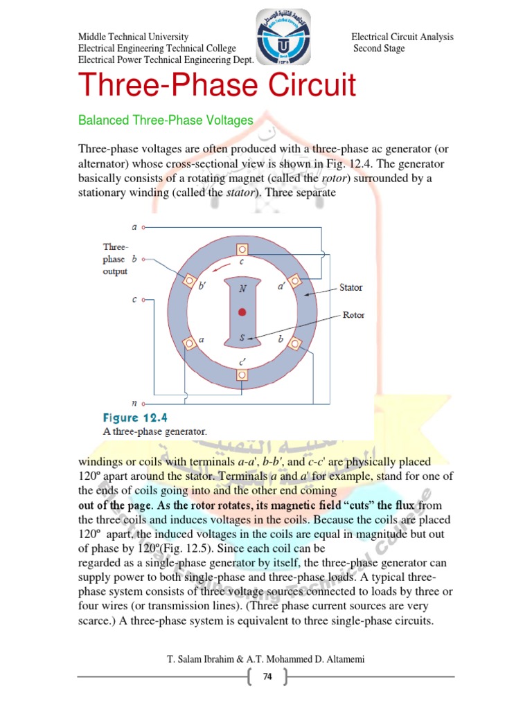 Three Phase | PDF | Inductor | Electrical Equipment