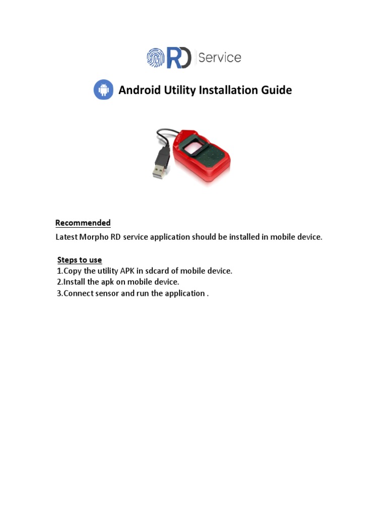 Android Utility Setup Guide | PDF