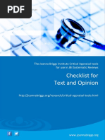 Filled JBI Checklist For NSTE ACS RCT | PDF | Randomized Controlled ...