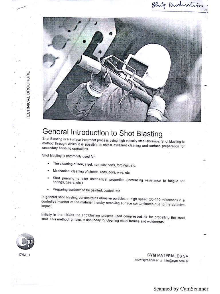 Shot Blasting | PDF