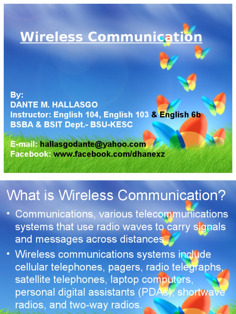 Understanding Wireless Communication | PDF | Radio | Wireless