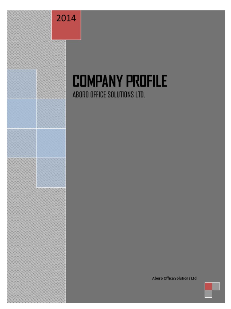 Company Profile Sample For Office Supplies Business | PDF | Computer ...