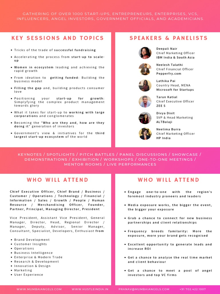 Key Sessions and Topics Speakers & Panelists | Download Free PDF ...