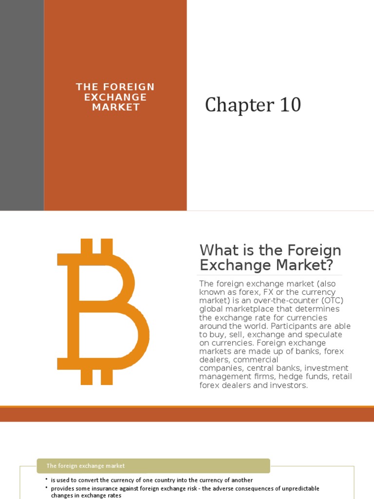 Foreign Exchange Markets | PDF | Spot Contract | Foreign Exchange Market