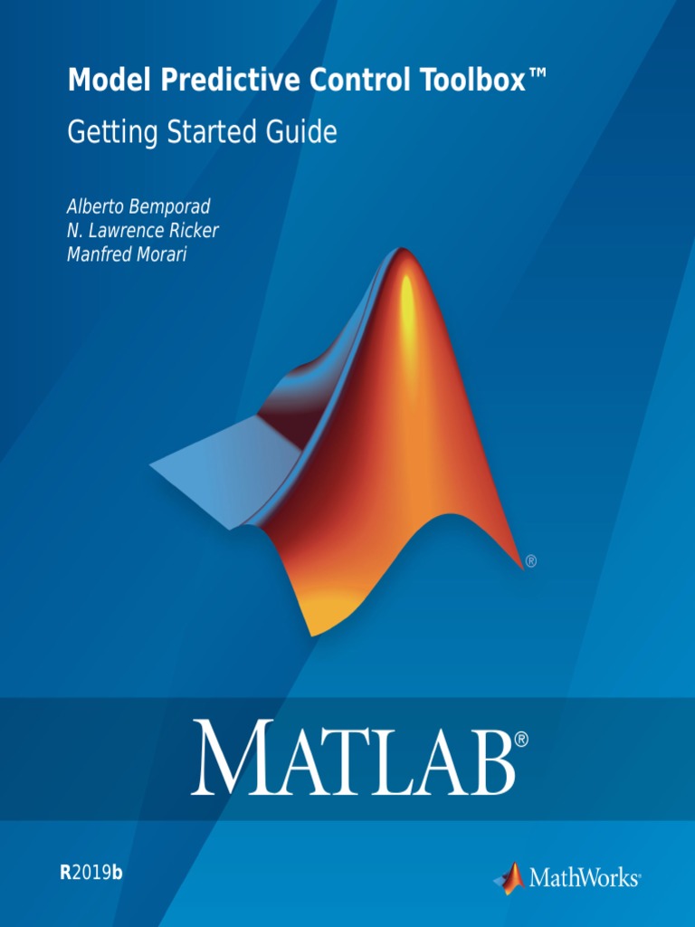 Getting Started Guide: Model Predictive Control Toolbox™ | PDF ...